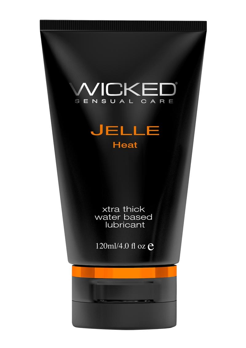 Wicked Jelle Heat Waterbased Warming Anal Gel The Adult Shoppe