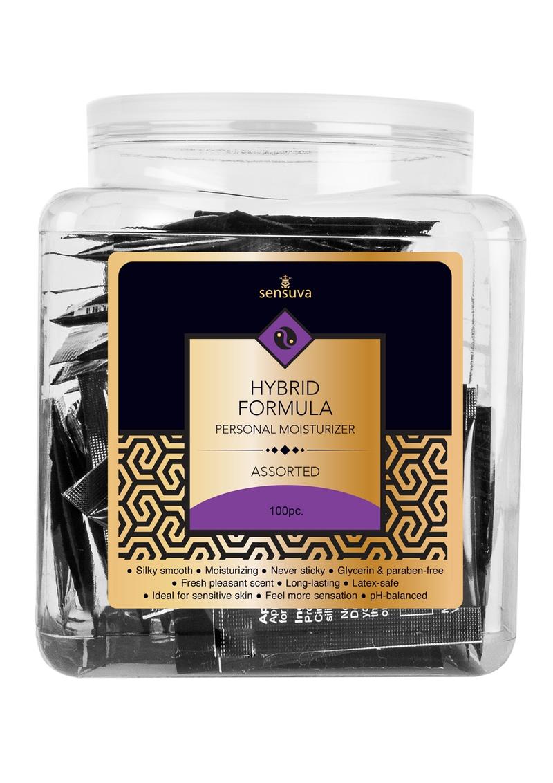 Sensuva Hybrid Personal Moisturizer Assorted Flavored Lubricants Fishb ...
